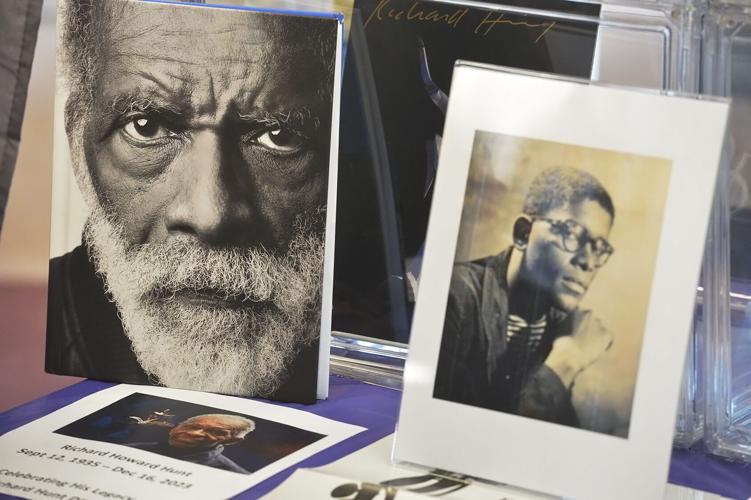 Richard Hunt's portrait revealed at Benton Harbor library | Benton ...