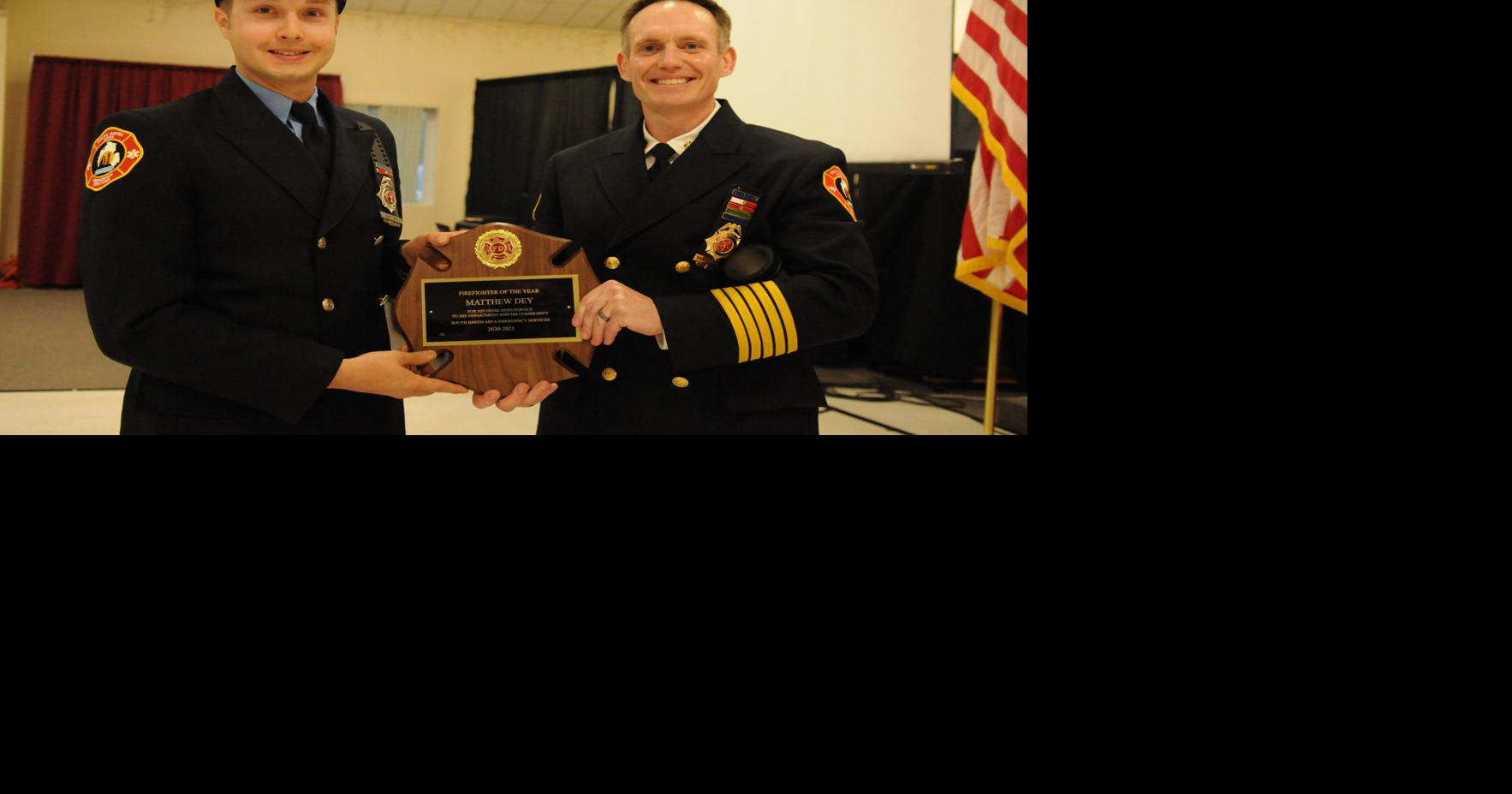 Matt Dey chosen as SHAES Firefighter of the Year | Features ...