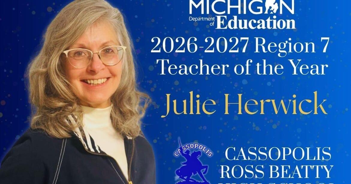 Cassopolis school board recognizes Region Teacher of the Year ...