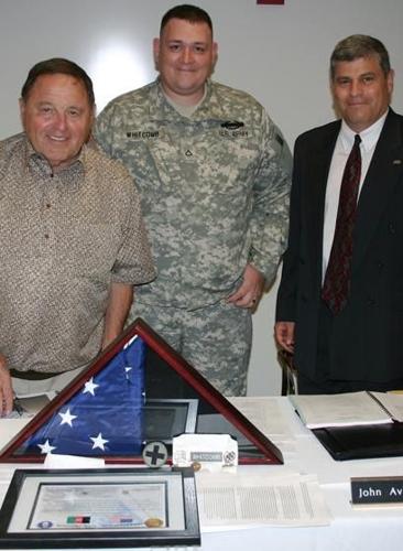 Veteran/former student presentscommemorative flag to KCC | News ...