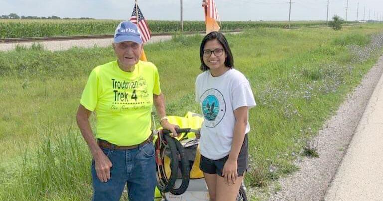 Troutman Trek - 90 Year Old Walks for Childhood Cancer | News ...