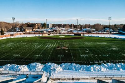 Trinity Stadium weathers the storms for early opening | Local News ...