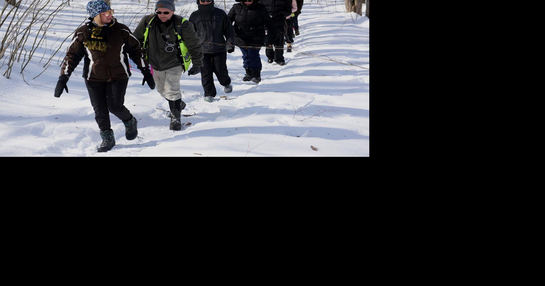 Hikers brave winter chill for first guided trek of the season | Local ...