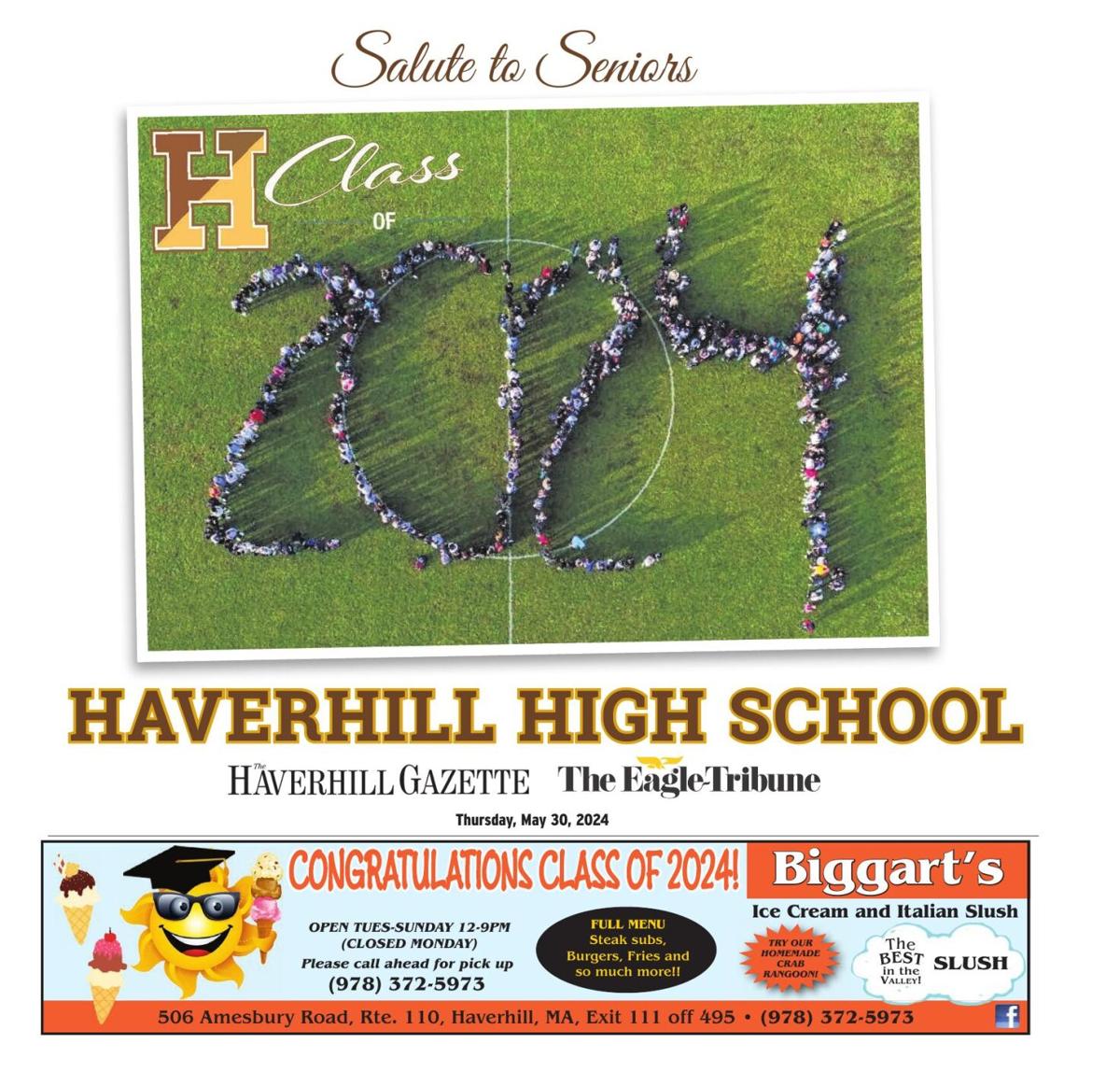 Haverhill High School Class of 2024 | Special Sections | hgazette.com