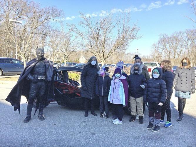 Students cheer surprise visit from Batman | Local News | hgazette.com