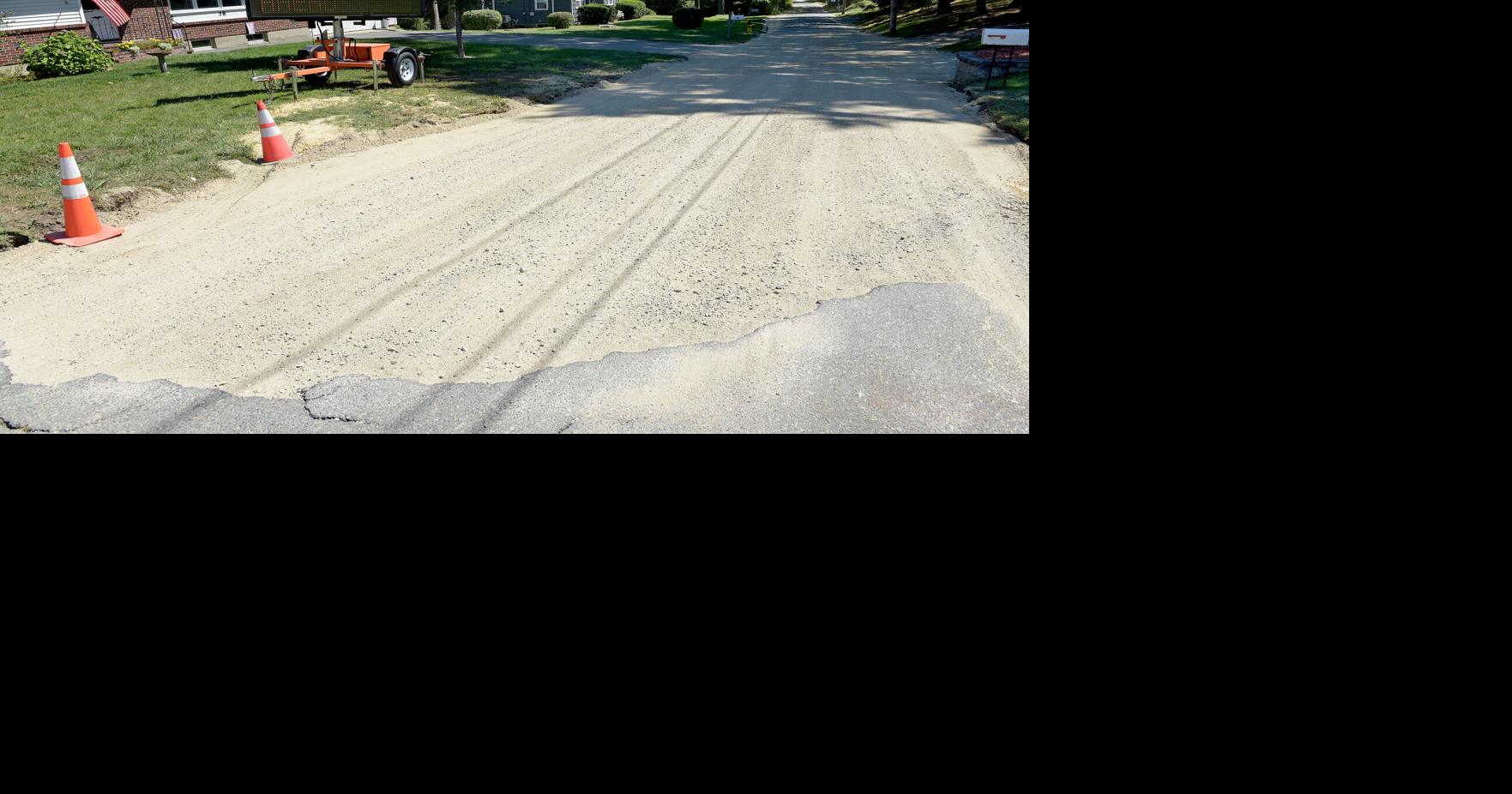 Water main break disrupts service, damages road | Local News | hgazette.com