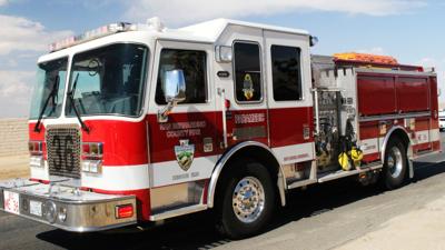 Firefighters put out brush fire in Joshua Tree | Desert Trail ...