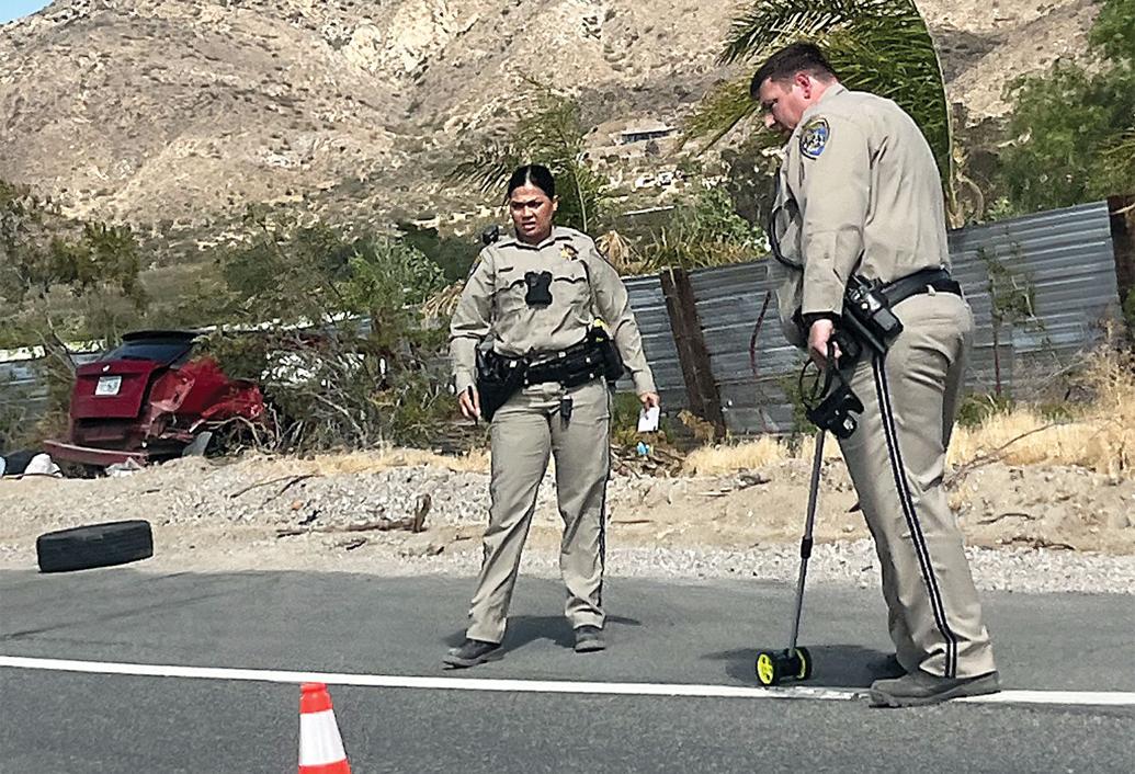 Passenger killed in U-turn crash on highway | News | hidesertstar.com