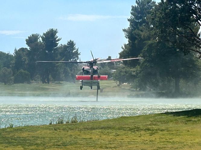 Eureka Fire burning in Joshua Tree National Park | Desert Trail ...