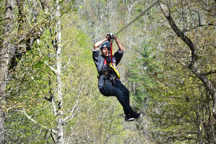 Winter ziplining: A different way to see High Country views | Play ...