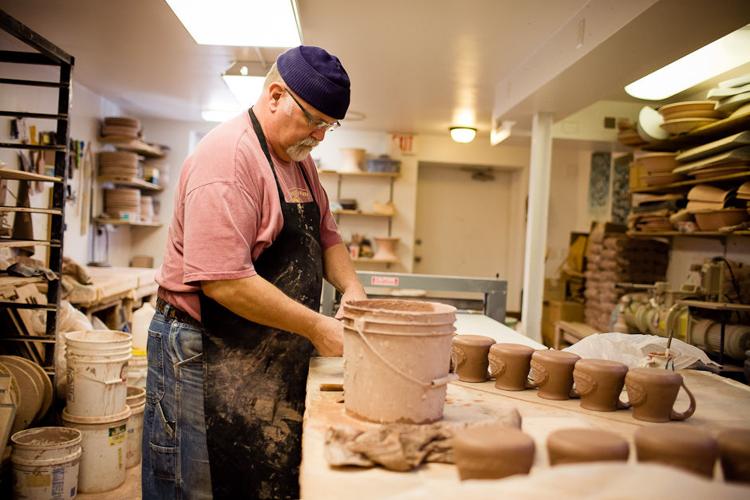 Doe Ridge Pottery and Gallery — The man behind the work | Pottery ...