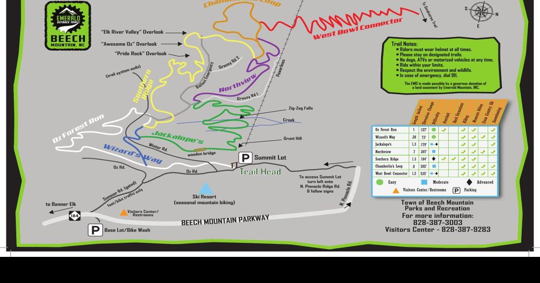 Town of Beech Mountain debuts Emerald Outback trails | Play ...