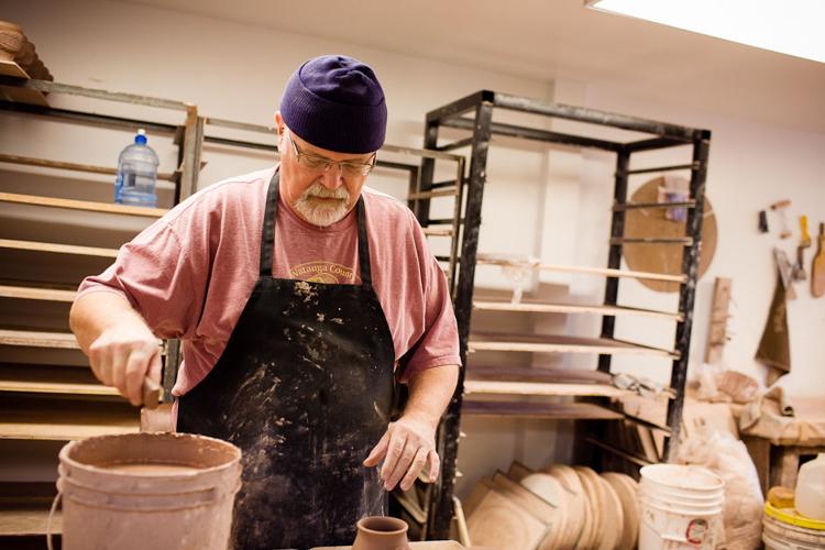 Doe Ridge Pottery and Gallery — The man behind the work | Pottery ...