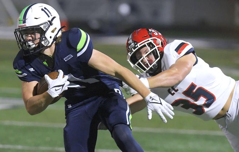 Prep football: Ridgeline pulls away late, advances to 4A title game ...