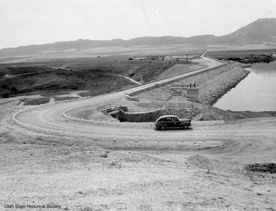 Beehive Archive: The dam that saved a fledgling Cache Valley town ...