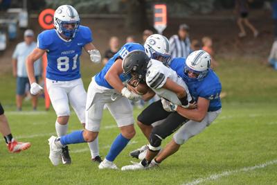 Prep football: Preston rallies past Century; Pirates edged by Hornets ...
