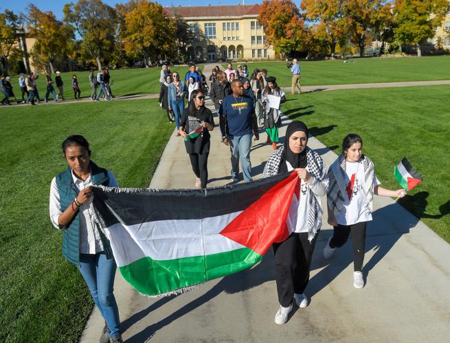 Photo Gallery: Stand with Palestine Walk | Multimedia | hjnews.com