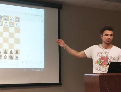 Advice from a master: Chess standout visits Logan, gives playing tips ...