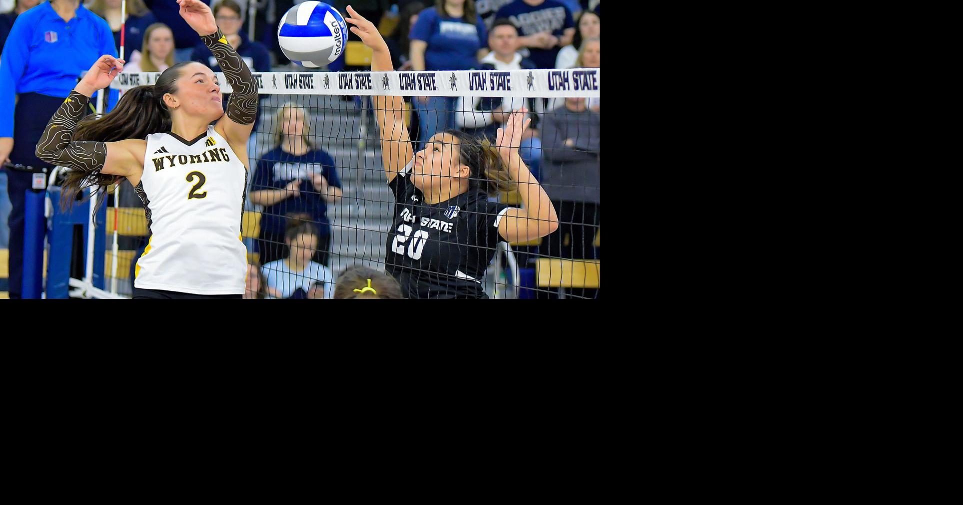 USU volleyball: Aggies sweep Cowgirls, clinch top seed for MW ...