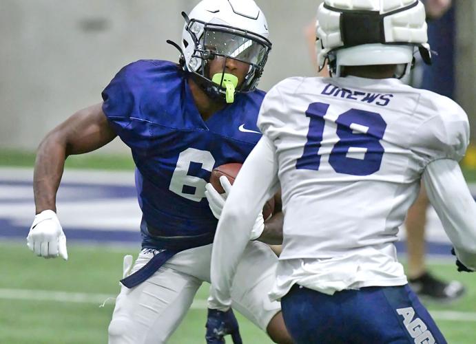 USU football: Defense finishes strong in spirited scrimmage | USU ...
