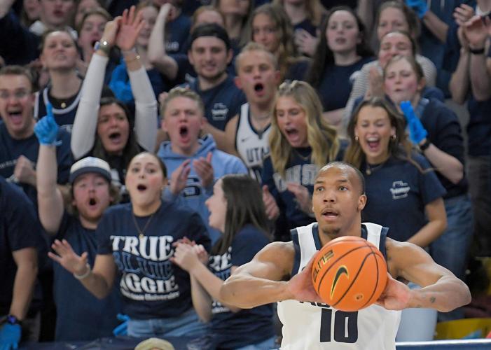 USU men's basketball: Brown carrying a big load for the Aggies | USU ...