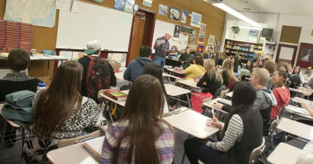 Crowded Classrooms: Some students without desks as LHS copes with ...