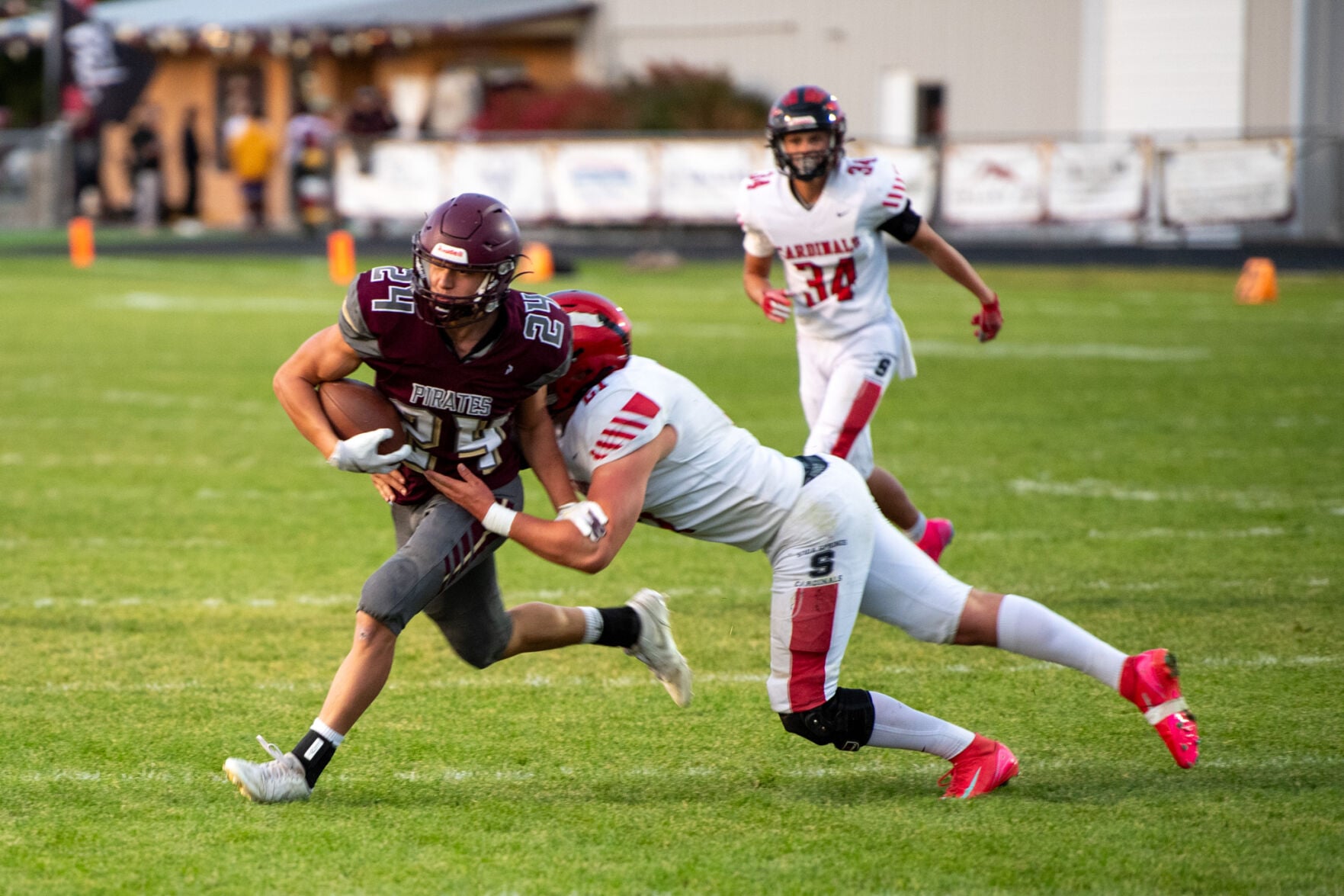 Prep Football Two Time Reigning Champion Pirates Fall In 3a Semis
