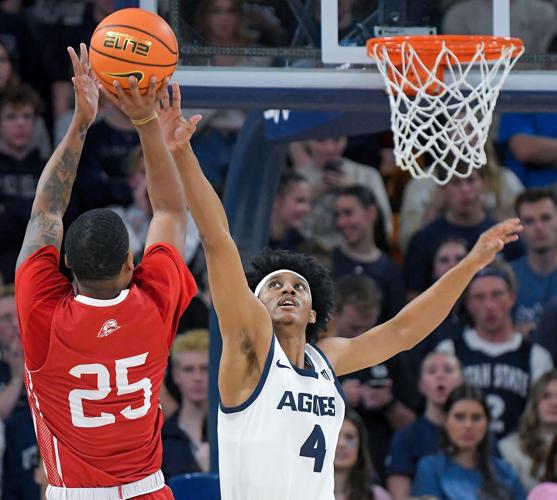 USU men’s basketball: Martinez missed the start, but has fit in nicely ...