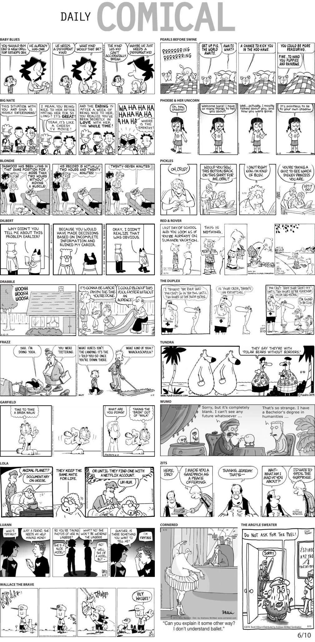 Monday, June 10, comics | Comics | hjnews.com