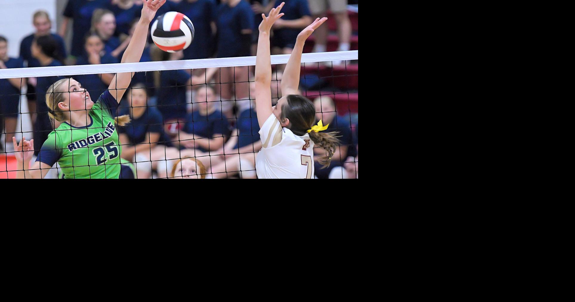 Prep volleyball: Riverhawks open region play with win over Grizzlies ...