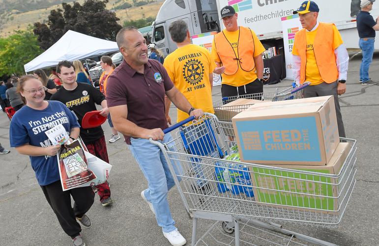 400 Brigham City families receive food at resource rally | News ...