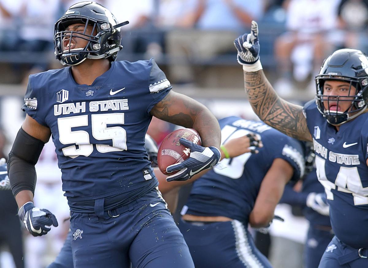 Adeoye survived car accident, has made impact at USU | USU Sports ...