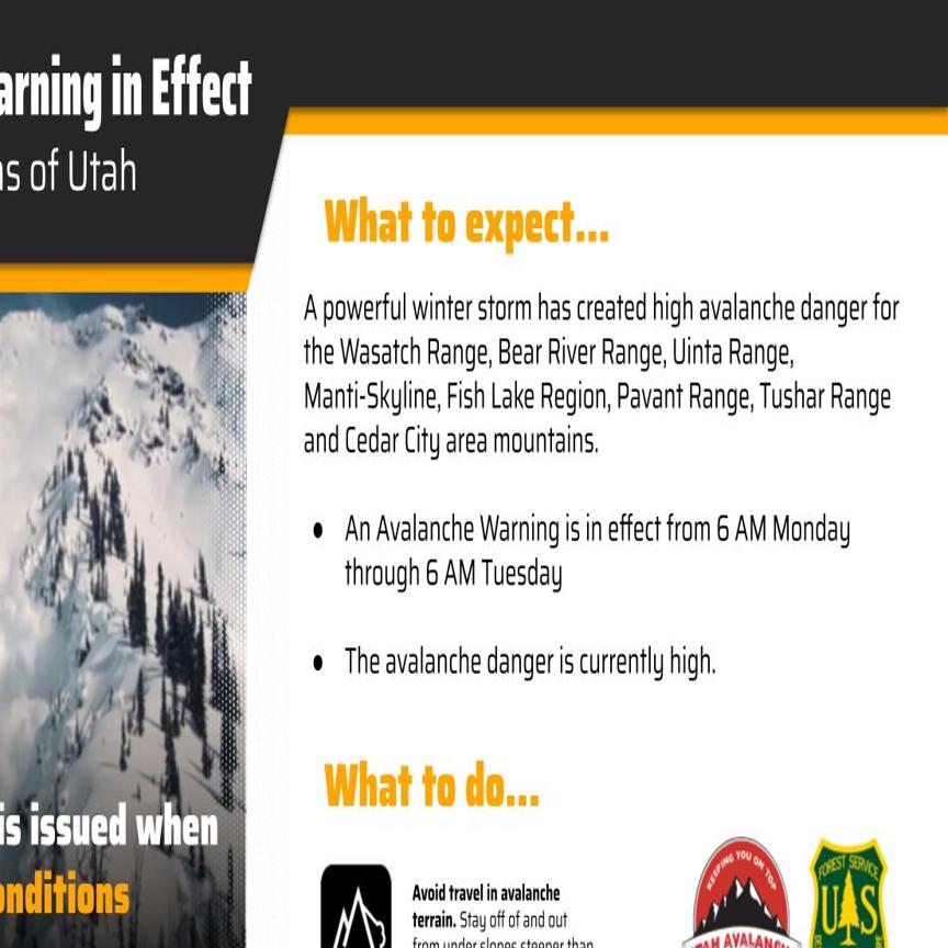 wasatch range weather