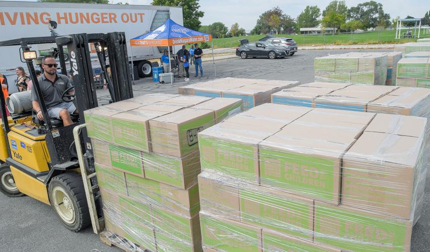 400 Brigham City families receive food at resource rally | News ...