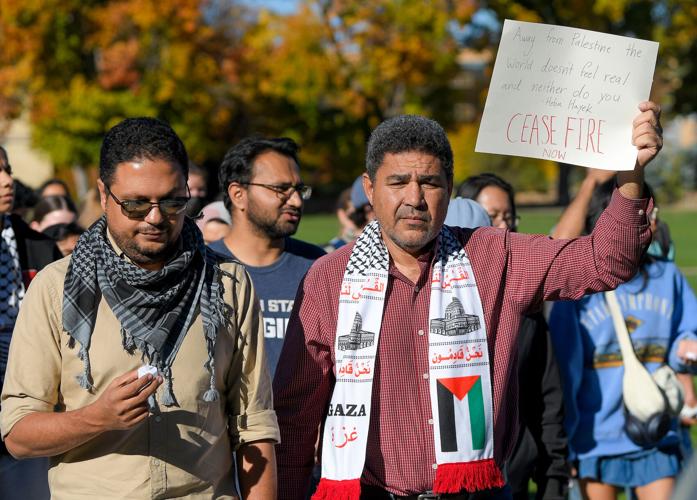 Photo Gallery: Stand with Palestine Walk | Multimedia | hjnews.com