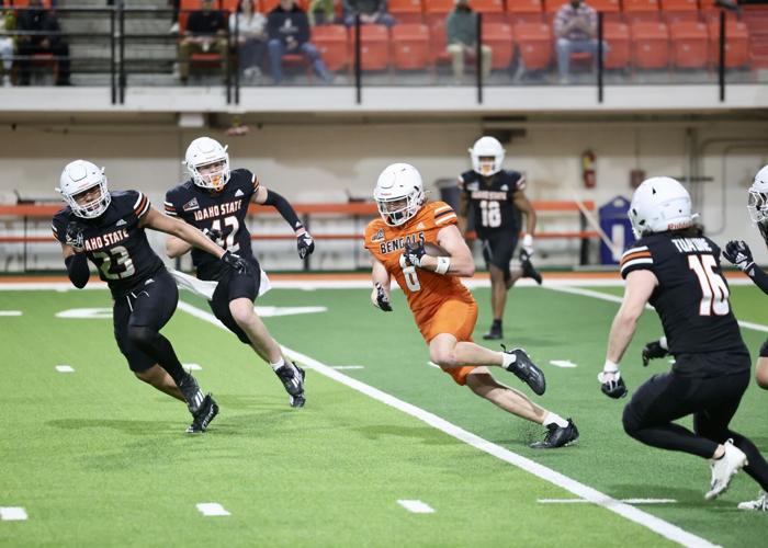 Idaho State football team caps another spring season with annual spring ...