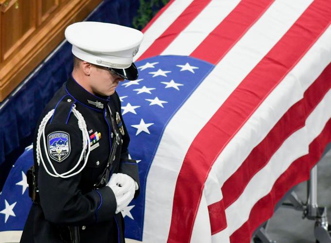 ‘What true heroes do:’ Community honors fallen officer Eric Estrada in ...