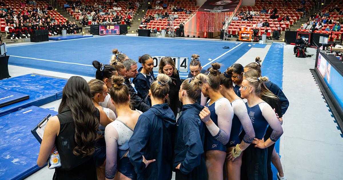 USU gymnastics: Aggies post 3rd-highest score in program history, beat ...