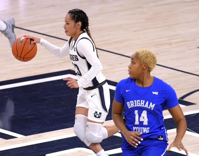 Photo Gallery: Utah State-BYU Women's Basketball | Multimedia | hjnews.com