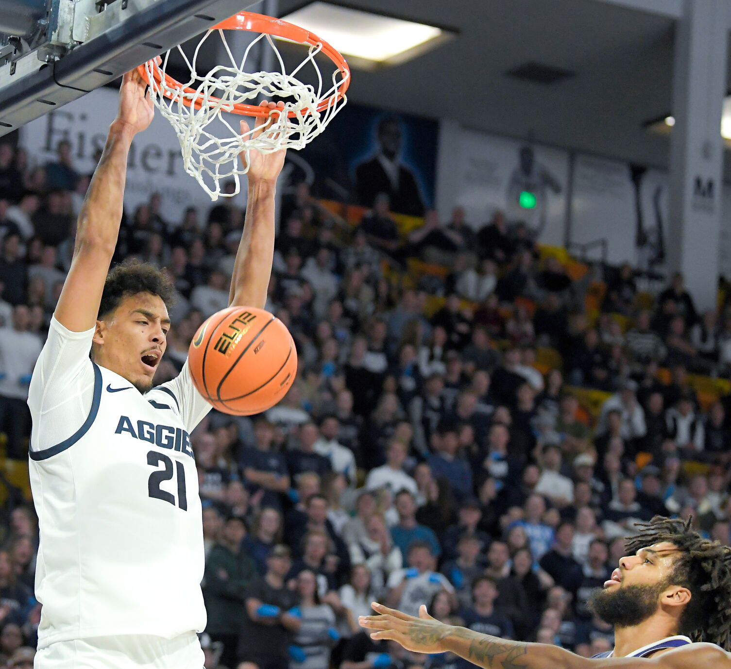 USU men’s basketball: Aggies roll in season opener, thump Braves | USU ...