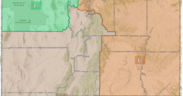 Northern-Utah senator confident new congressional district map will ...