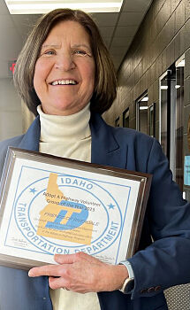 Local woman honored for highway cleanup efforts before her passing ...