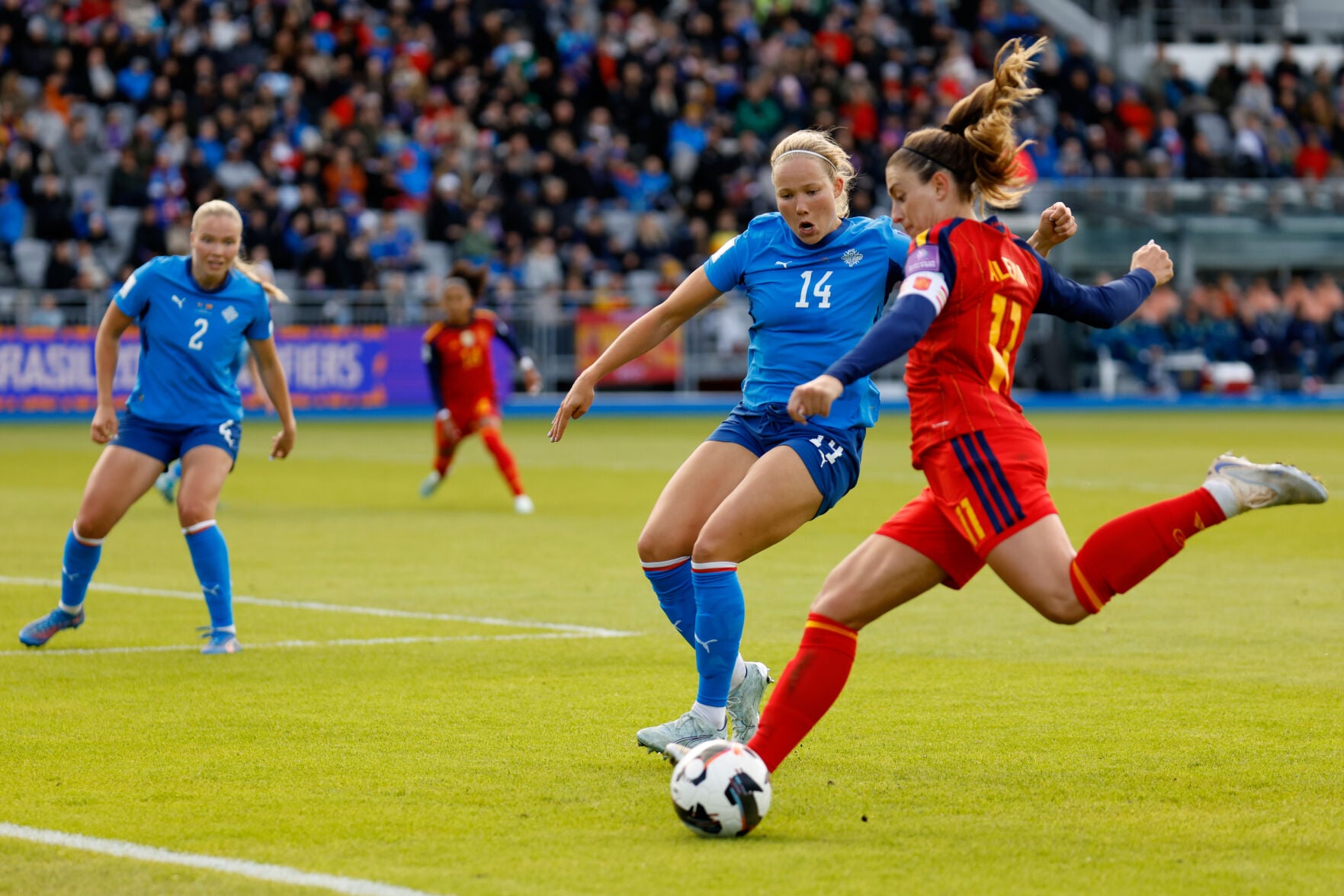 Iceland Spain Women's WCup Soccer | National Sports | hjnews.com