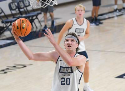 USU men’s basketball: Aggies continue to practice, look forward to ...