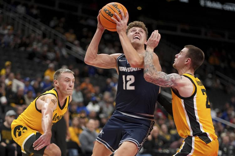 USU men’s basketball: Falslev sparks Aggies in big second half to beat ...