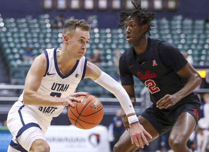 USU men’s basketball: Costly turnovers do in Aggies against Mustangs ...