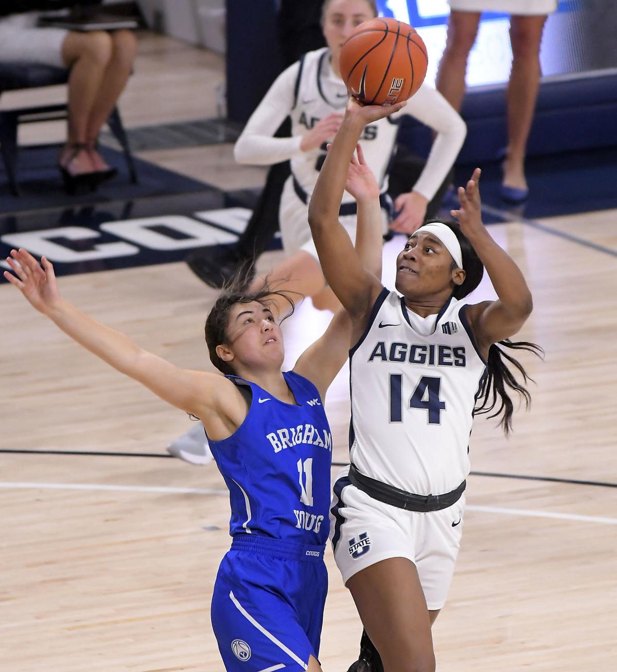 Photo Gallery: Utah State-BYU Women's Basketball | Multimedia | hjnews.com