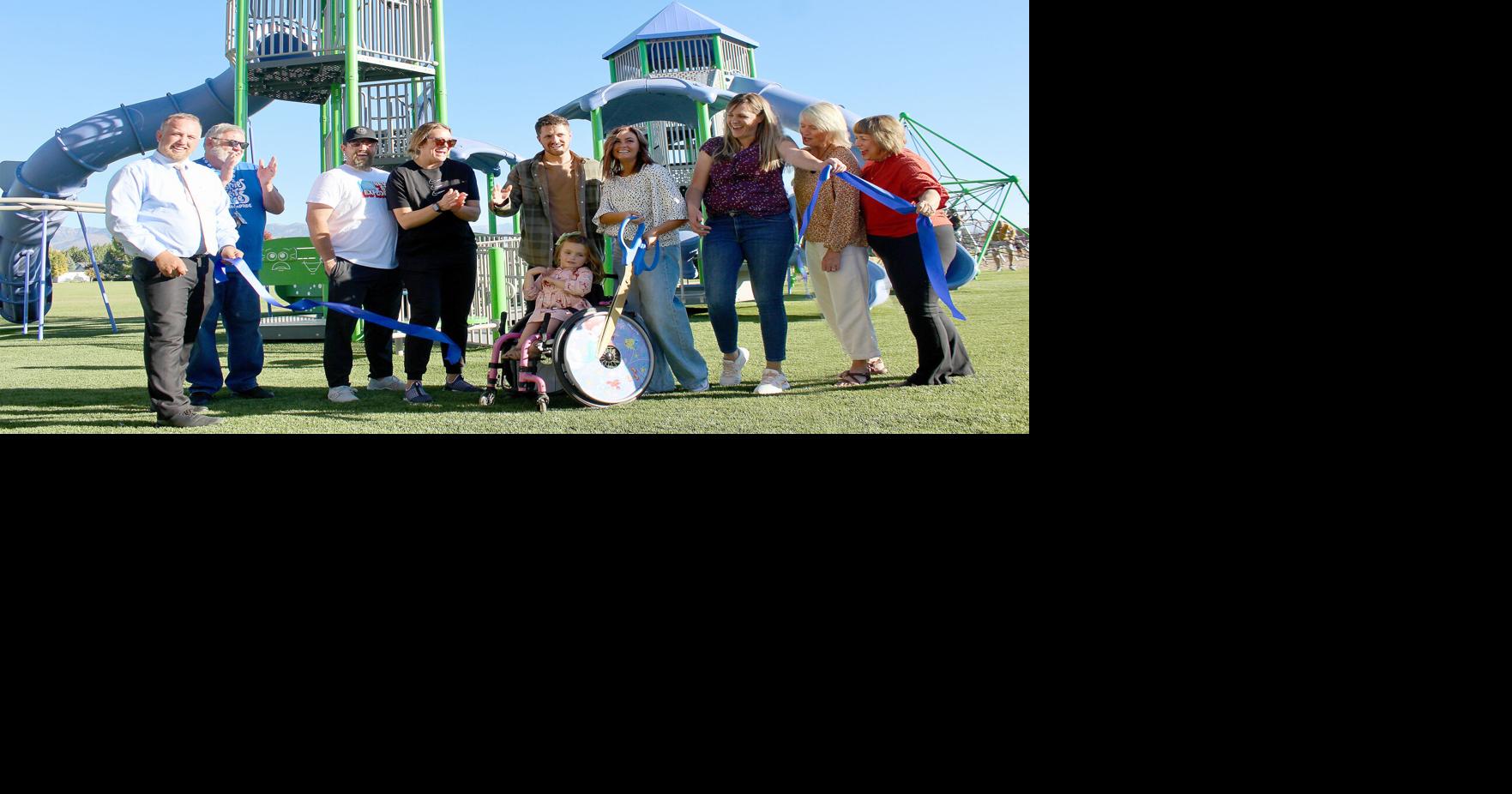 Ribbon cut on largest all-inclusive playground in valley | Preston ...