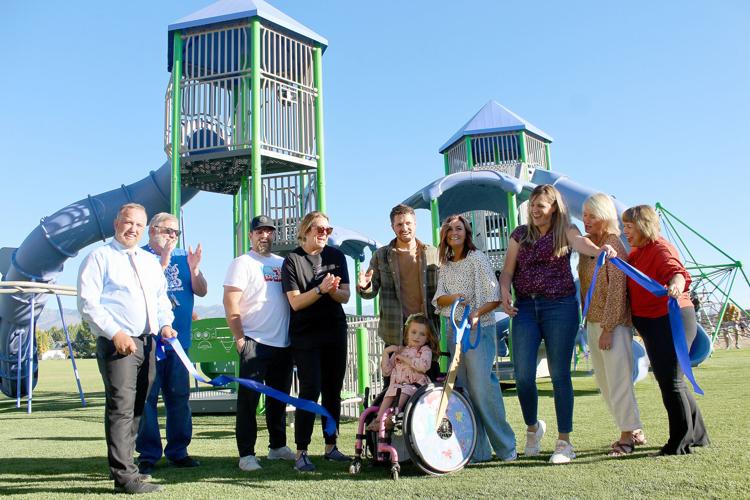 Ribbon cut on largest all-inclusive playground in valley | Preston ...