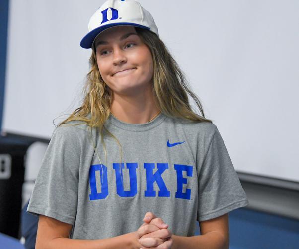 Ridgeline basketball player Emilee Skinner commits to Duke | Local News ...